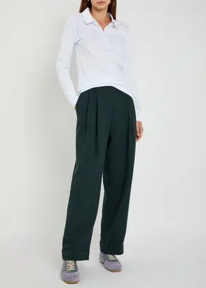 Dries Van Noten Cotton Polo Top