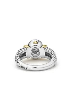 Lagos Signature Caviar Diamond Ring