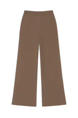 VIR VITA Pointelle Lounge Pant Bark