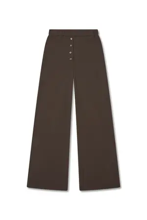 VIR VITA Pointelle Lounge Pant Espresso