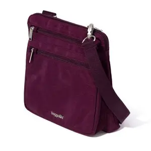 BAGGALLINI Securtex Anti-theft Crossbody Bag - Mulberry