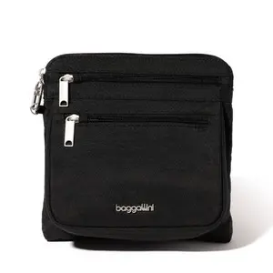 BAGGALLINI Securtex Anti-theft Crossbody Bag - Black