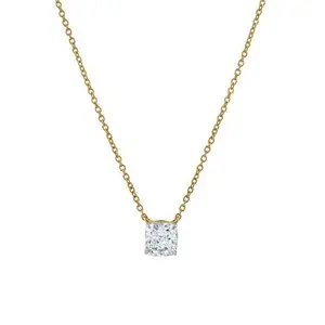 LUVMYJEWELRY 14k Gold 0.75 Ct Lab Grown Diamond Necklace - 14k Yellow Gold