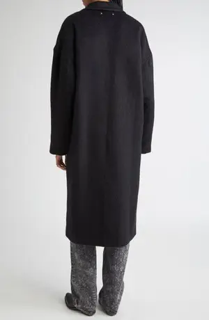 GOLDEN GOOSE Wool-blend Cocoon Coat