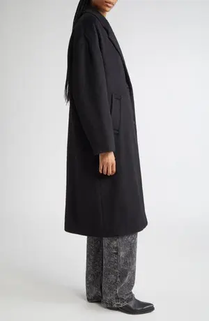 GOLDEN GOOSE Wool-blend Cocoon Coat