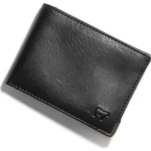 Will Leather Goods The Industrial Leather Bifold Wallet - Black