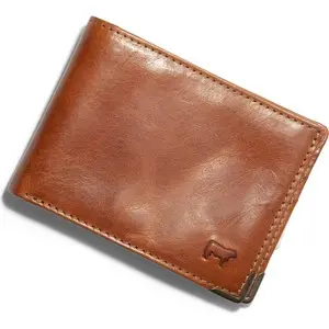 Will Leather Goods The Industrial Leather Bifold Wallet - Cognac