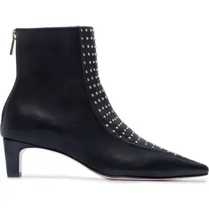 Bernardo Esme Studded Leather Booties - Black