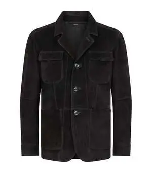 Men's Black Suede Jackets