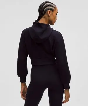 Lululemon Smooth Spacer Cropped Hoodie