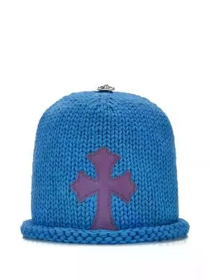 Chrome Hearts Cross-patch Beanie - Blue