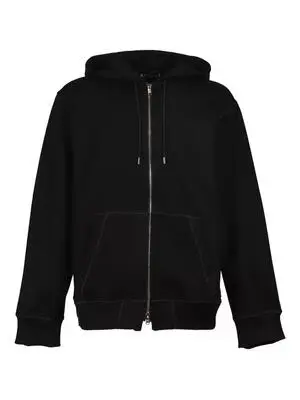 MASTERMIND WORLD Skull-embroidered Zip-up Hoodie