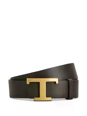 TOD'S T Timeless Leather Belt - Brown