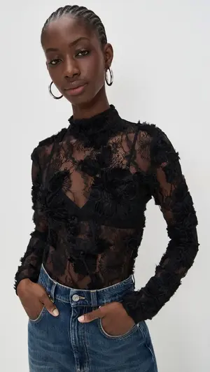 AKNVAS Freja Lace Top
