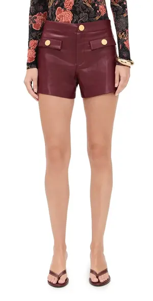 L'agence Mid Rise Shorts For Women