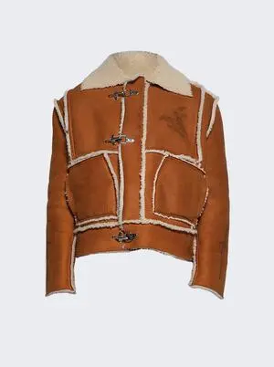 EARTHLING VIP Pack Leader Shearling Jacket Beige