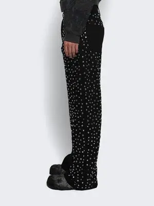 EARTHLING VIP Sparked Studded Denim Jeans