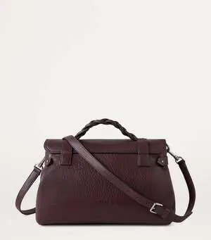 Mulberry Grained Leather Alexa Crossbody Bag - Red
