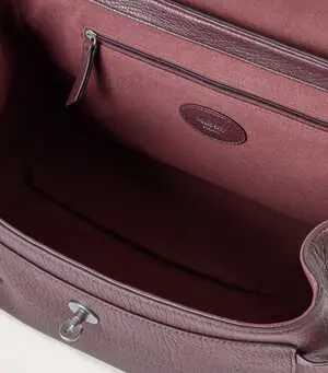 Mulberry Grained Leather Alexa Crossbody Bag - Red