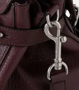 Mulberry Grained Leather Alexa Crossbody Bag - Red
