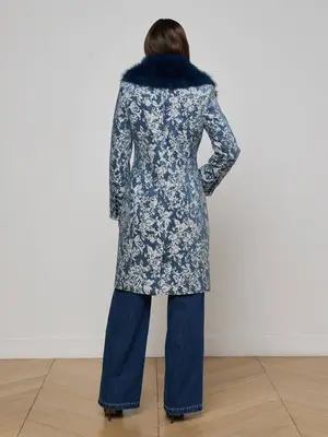 L'Agence Laney Jacquard Coat