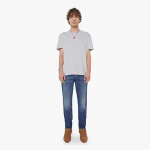 MOTHER The Neat Straight Leg Jeans - Blue