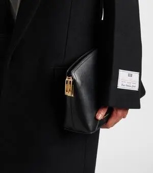 Victoria Beckham Single-breasted Wool-blend Coat