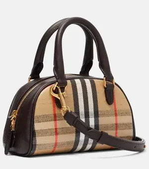 Burberry Mini Check Tote Bag