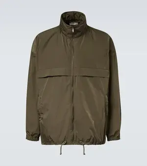 Saint Laurent Technical Raincoat - Green