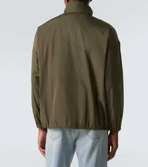 Saint Laurent Technical Raincoat - Green