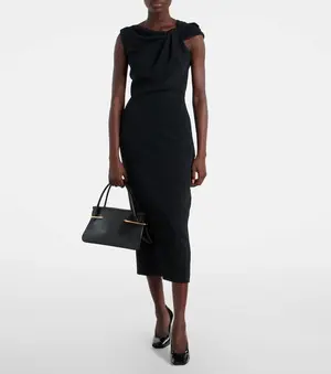 Givenchy Draped Cocktail Dress