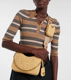 Prada Re-edition 2005 Crochet Shoulder Bag
