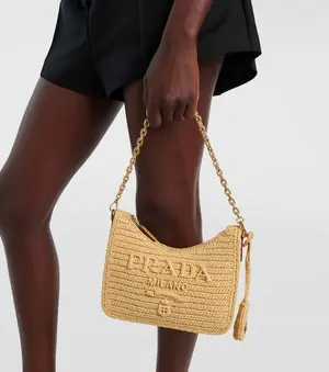 Prada Re-edition 2005 Crochet Shoulder Bag