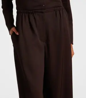 Proenza Schouler White Label Meadow Twill Wide-leg Pants