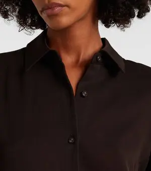 Proenza Schouler White Label Maddi Twill Shirt
