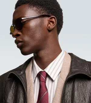 Saint Laurent Sl 843 Aviator Sunglasses