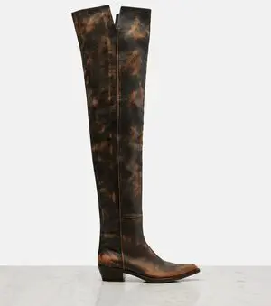 Khaite Clive 35 Over-the-knee Boots - Black