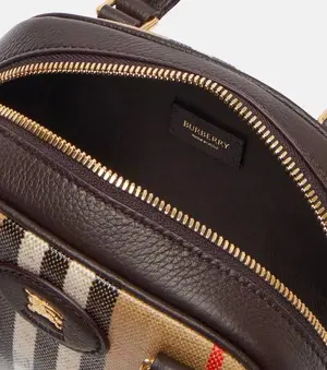 Burberry Highlands Mini Check Tote