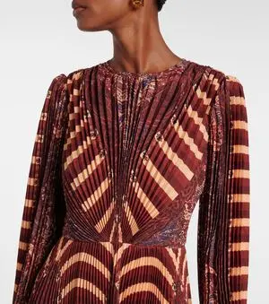 Ulla Johnson Sarai Pleated Midi Dress