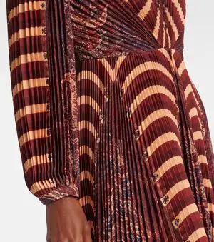 Ulla Johnson Sarai Pleated Midi Dress