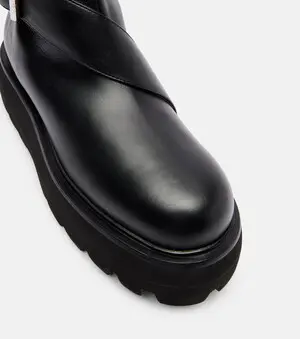 Alexander McQueen Knee-high Platform Boots