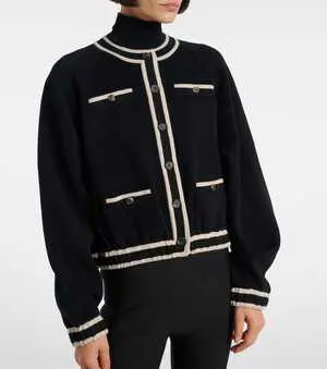 Tory Burch Wool And Cashmere-blend Jacket