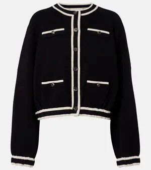 TORY BURCH Wool And Cashmere-Blend Jacket