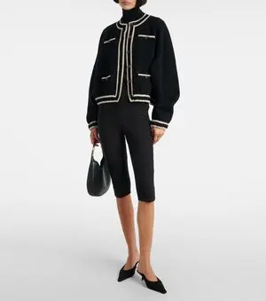 Tory Burch Wool And Cashmere-blend Jacket