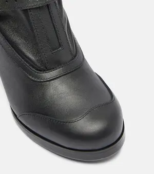 Sacai Aviator Leather Boots
