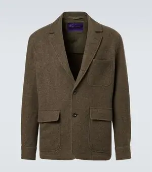 Ralph Lauren Purple Label Notched Lapel Outerwear For Men