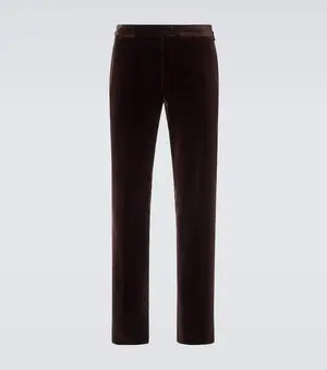 Ralph Lauren Purple Label Slit Pants For Men