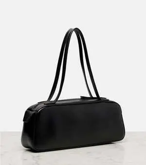 Khaite Simona Patent Leather Shoulder Bag