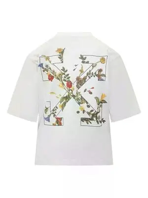 Off-White Floral-print T-shirt