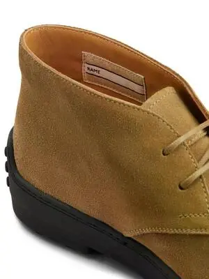 TOD'S Suede Lace-up Boots